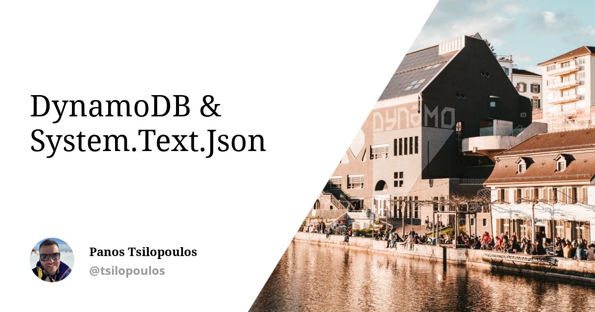 DynamoDB & System.Text.Json
